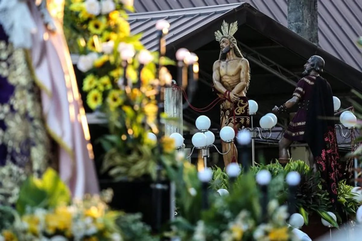 IN PHOTOS: Lenten procession held in San Pablo City, Laguna | ABS-CBN ...