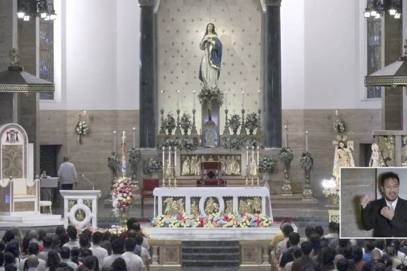 Catholics celebrate Easter at Manila Cathedral | ABS-CBN News