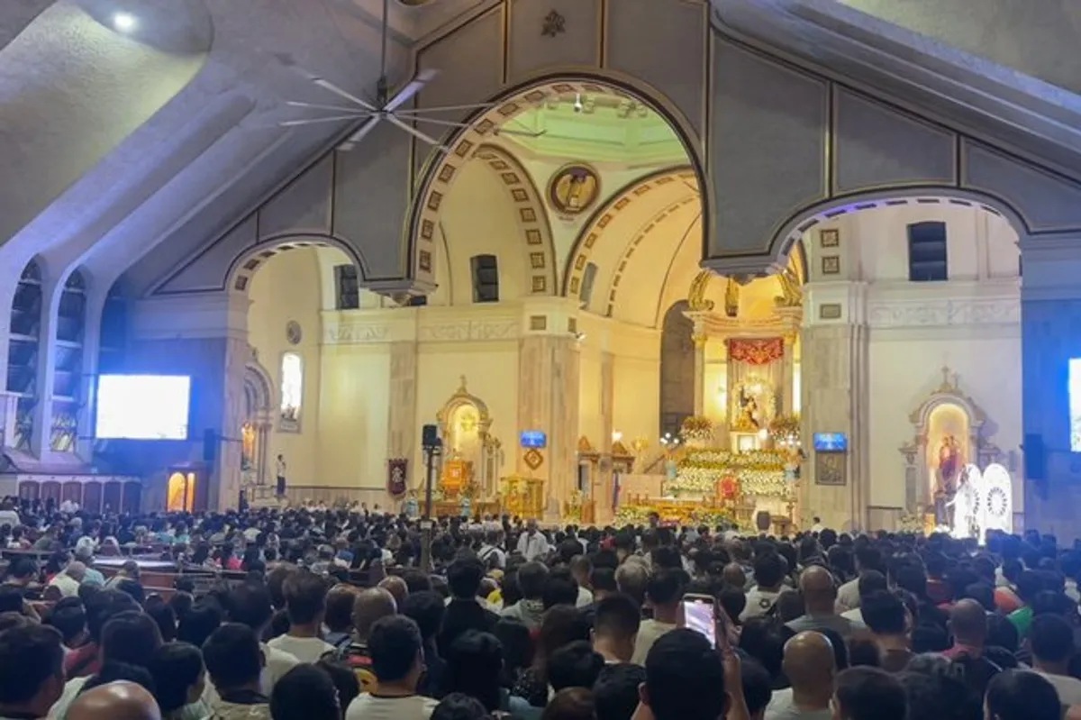 Thousands flock to Minor Basilica and National Shrine of Jesus Nazareno for Easter Sunday Mass ...