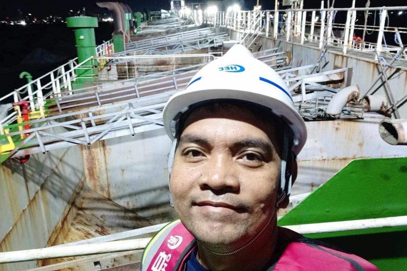 Wife of missing safety officer of MV Hong Hai 16 still hoping he will be found | ABS-CBN News