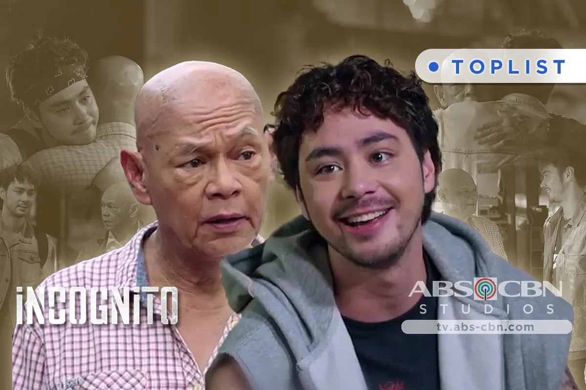 10 feel-good scenes of Ninong and Tomas from "Incognito" that will make you smile, warm your ...