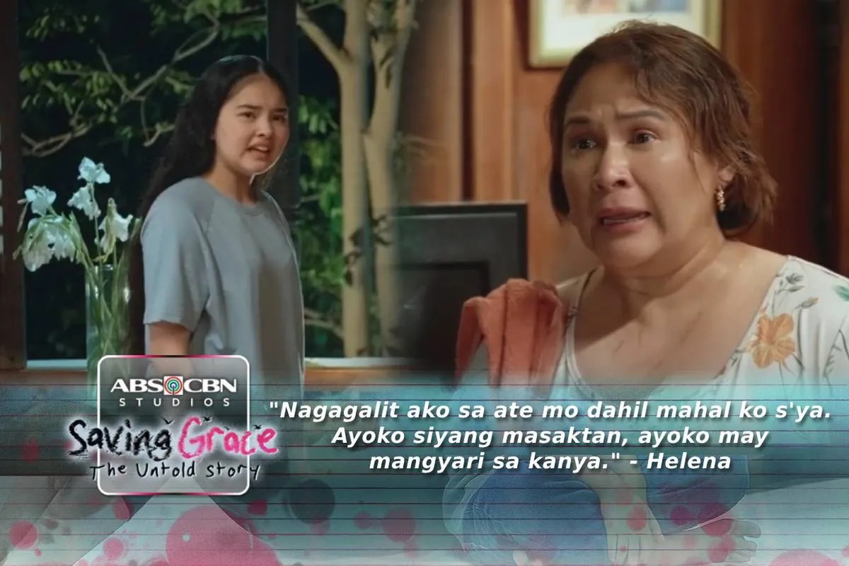Saving Grace: Helena, ipinaliwanag kay Erin ang problema nila ni Anna ...