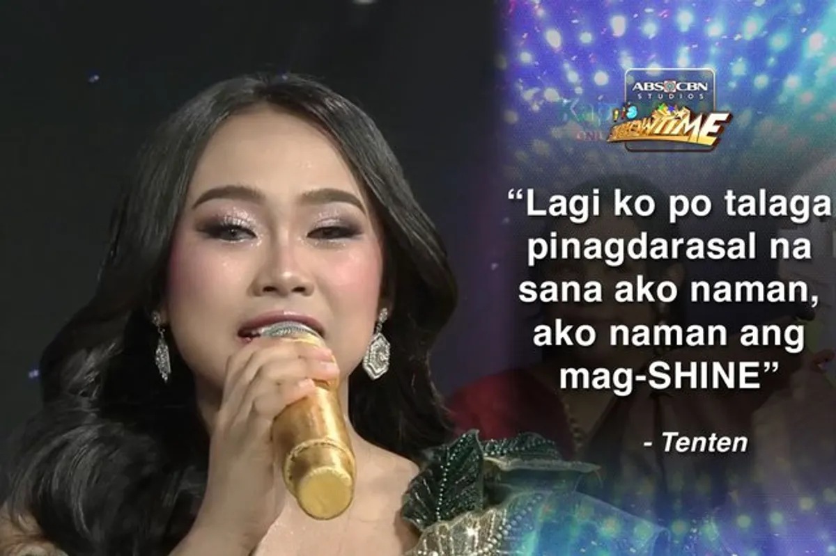Tenten, laging ipinagdarasal ang kanyang tagumpay | It’s Showtime | ABS ...