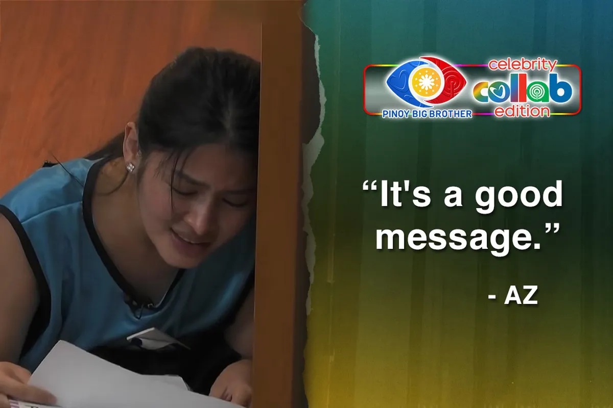 Day 53: AZ, bumuhos ang emosyon dahil sa sulat ni Larkin | PBB Collab ...