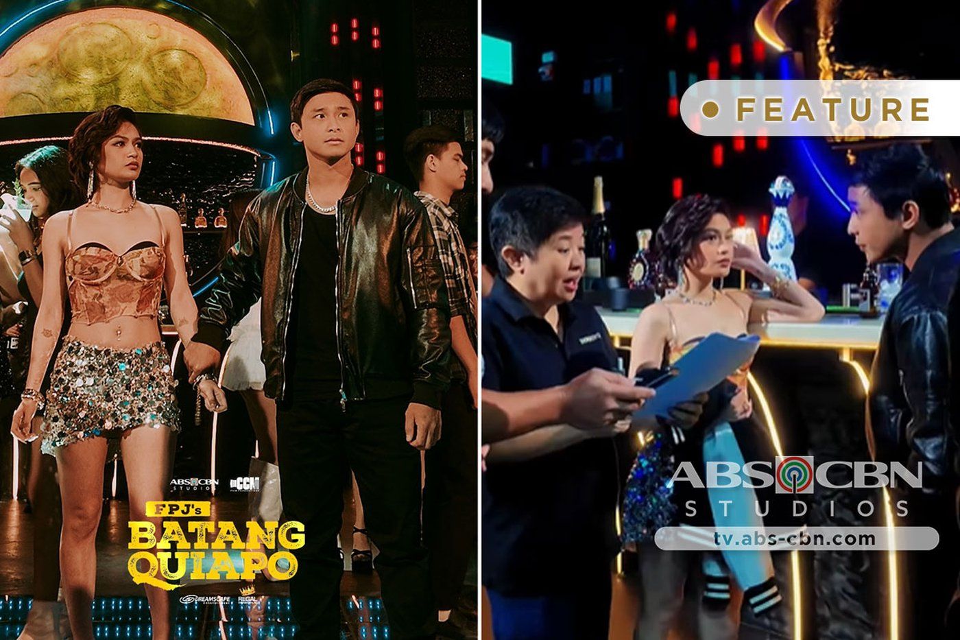 Check out how "FPJ's Batang Quiapo" filmed Santino and Erika's bar encounter | ABS-CBN Entertainment