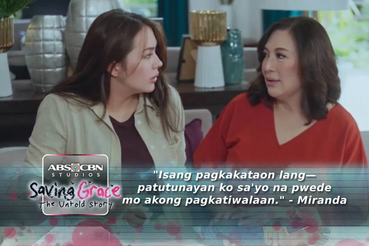 Saving Grace: Miranda, humingi ng pagkakataon na pagkatiwalaan siya ni Anna | Episode 44 | ABS ...