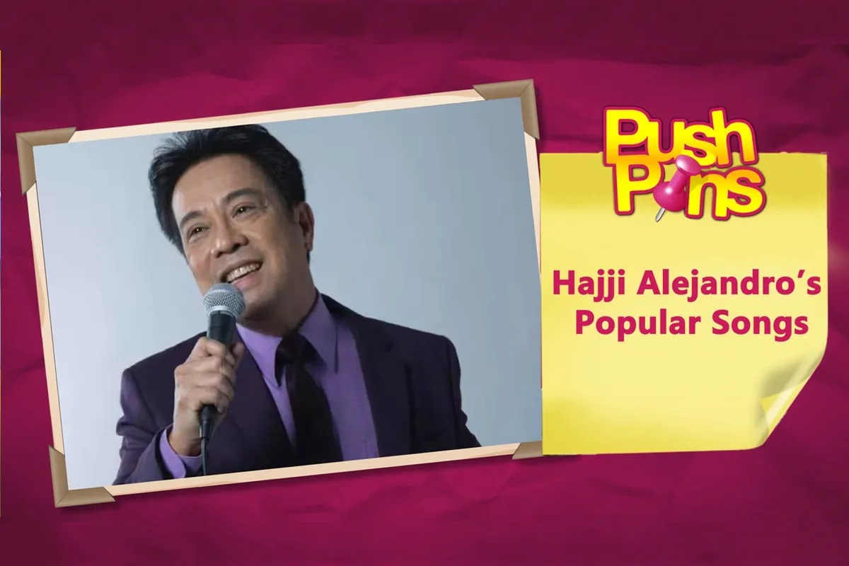 Hajji Alejandro’s Popular Songs | Pushpins | ABS-CBN Entertainment