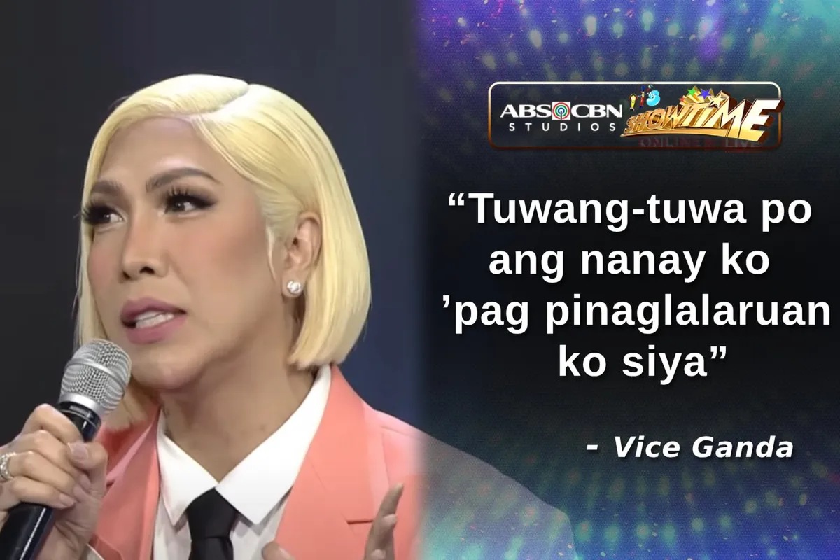 Vice Ganda, ibinida ang love language nila ni nanay Rosario | It’s ...