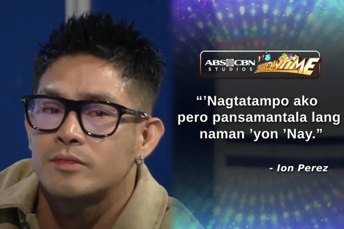 Ion, bumuhos ang luha nang mapag-usapan ang nanay niya | It’s Showtime ...
