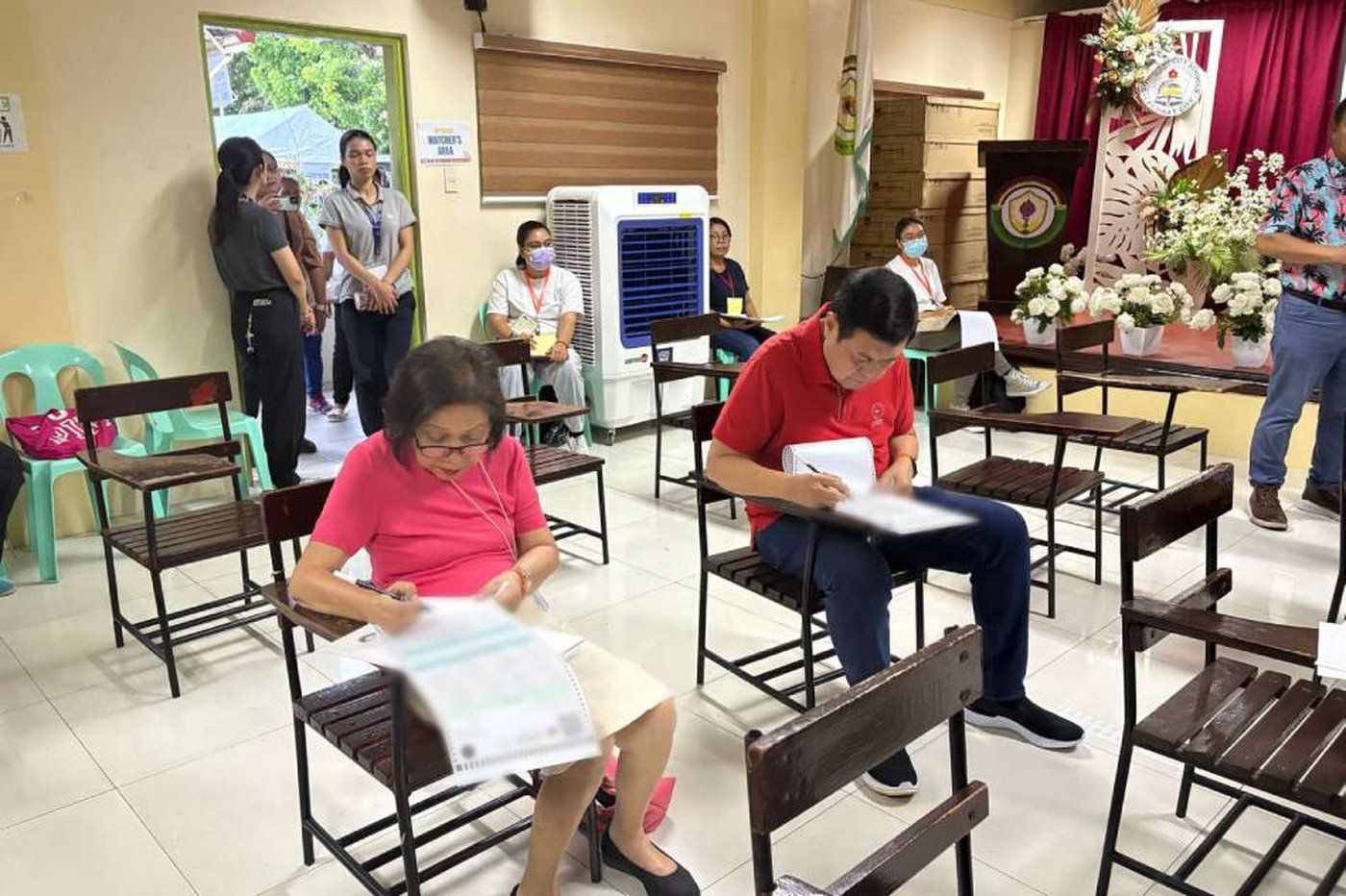 Manny Villar, wife cast vote in 2025 polls | ABS-CBN News