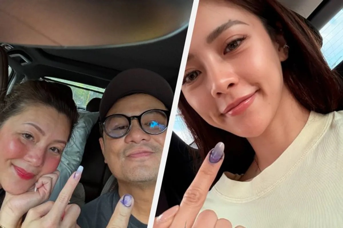 LOOK: Celebrities cast their votes on Halalan 2025 election day | ABS ...