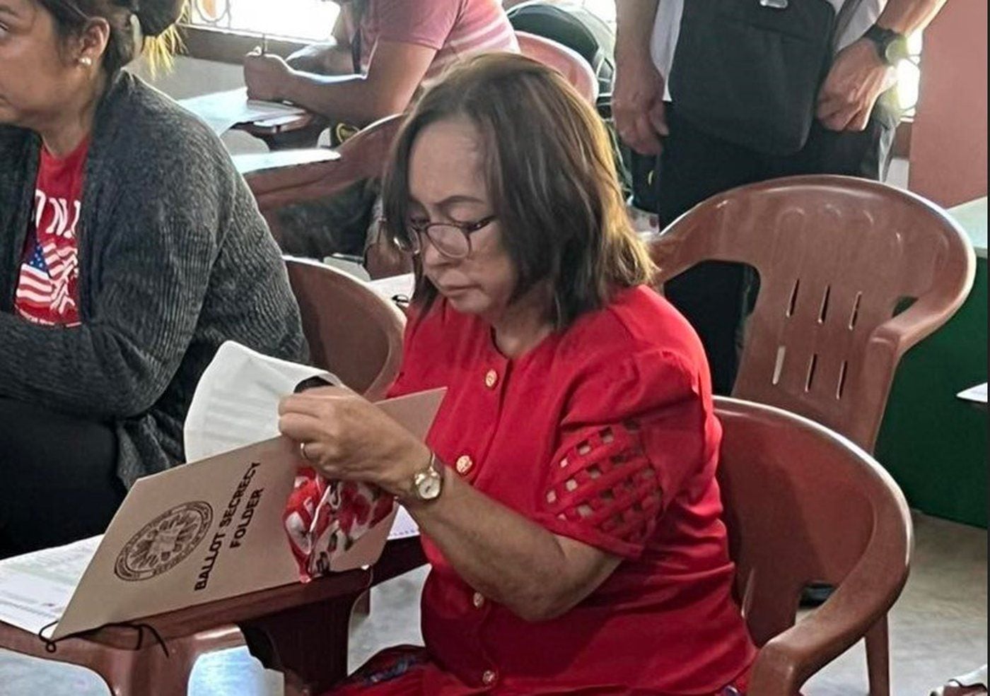 Former president Arroyo votes in Pampanga | ABS-CBN News