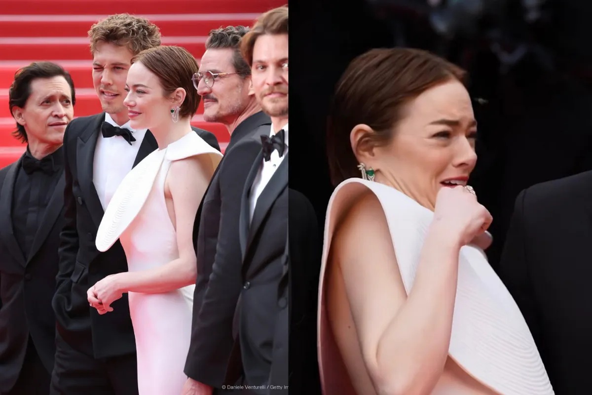 Emma Stone Had A Bee Attack on the Cannes Red Carpet And Still Looked ...