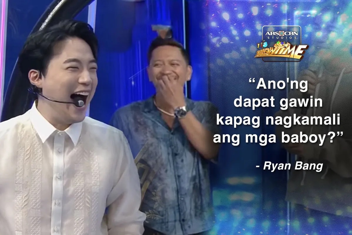 Jhong, binasag ang baboy joke ni Ryan | It’s Showtime | ABS-CBN Entertainment
