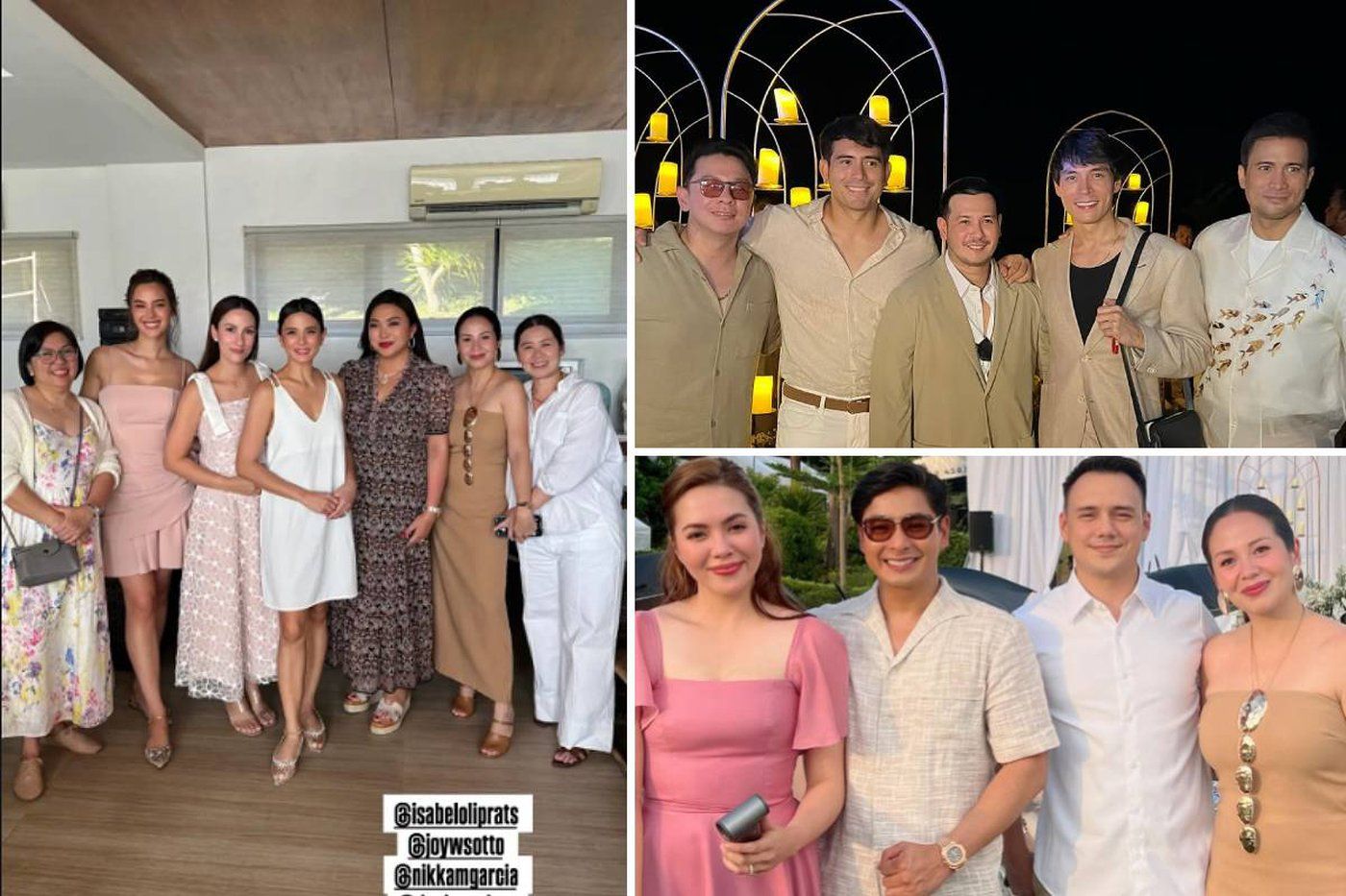 Here are the celebrities spotted at John Prats and Isabel Oli's vow ...