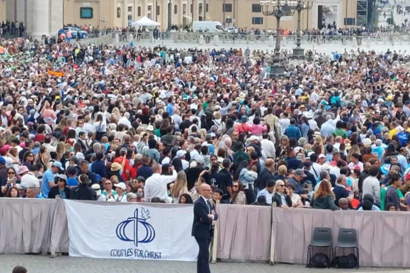Couples for Christ members among attendees of Pope Leo XIV's first ...