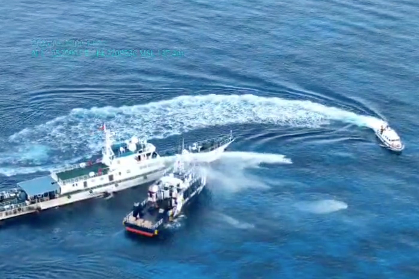 Philippines says China Coast Guard fired water cannon, 'sideswiped' govt vessel | ABS-CBN News