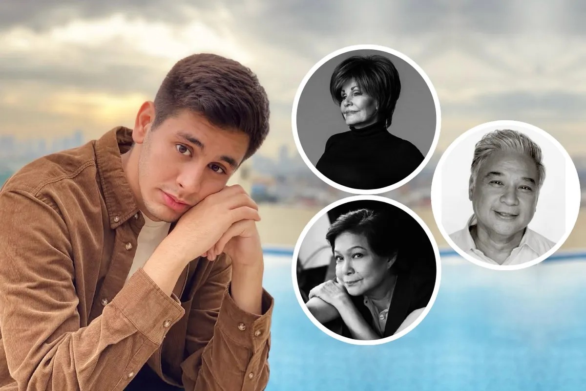 EXCLUSIVE: Diego Gutierrez shares life lessons from grandmas Pilita Corrales, Nora Aunor and ...
