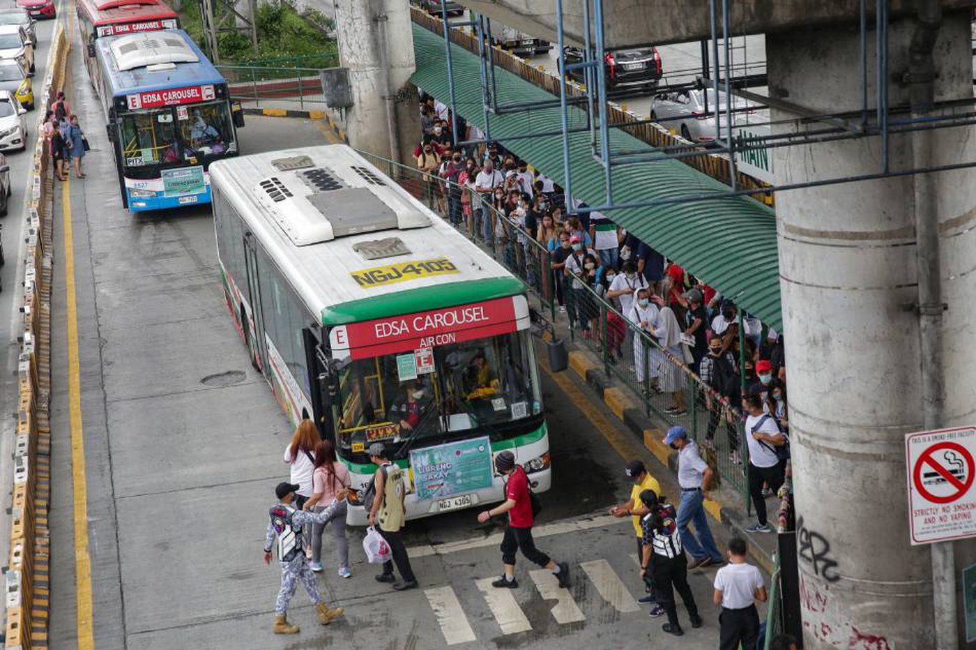 DOTr tells Senate panel: More buses, trains to ease traffic during EDSA ...