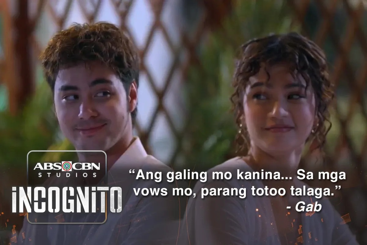 Incognito: Gab at Tomas, hiniritan ang wedding vows ng isa't isa ...