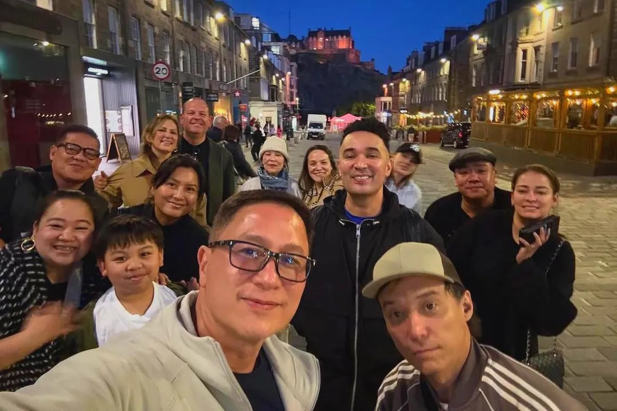 LOOK: Quizon siblings reunite in UK | ABS-CBN Entertainment