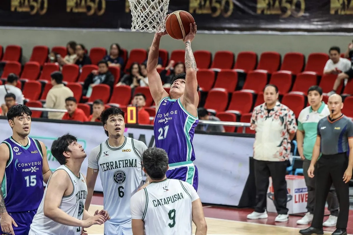 PBA: King Caralipio leads Converge in 18-point comeback vs. TerraFirma | ABS-CBN Sports