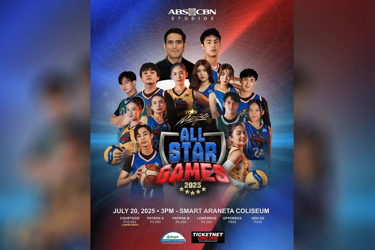 Star Magic All Star Games 2025 set in July at Araneta Coliseum | ABS ...