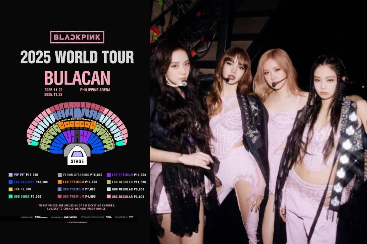 Ticket details for BLACKPINK Deadline concert in Bulacan announced ...
