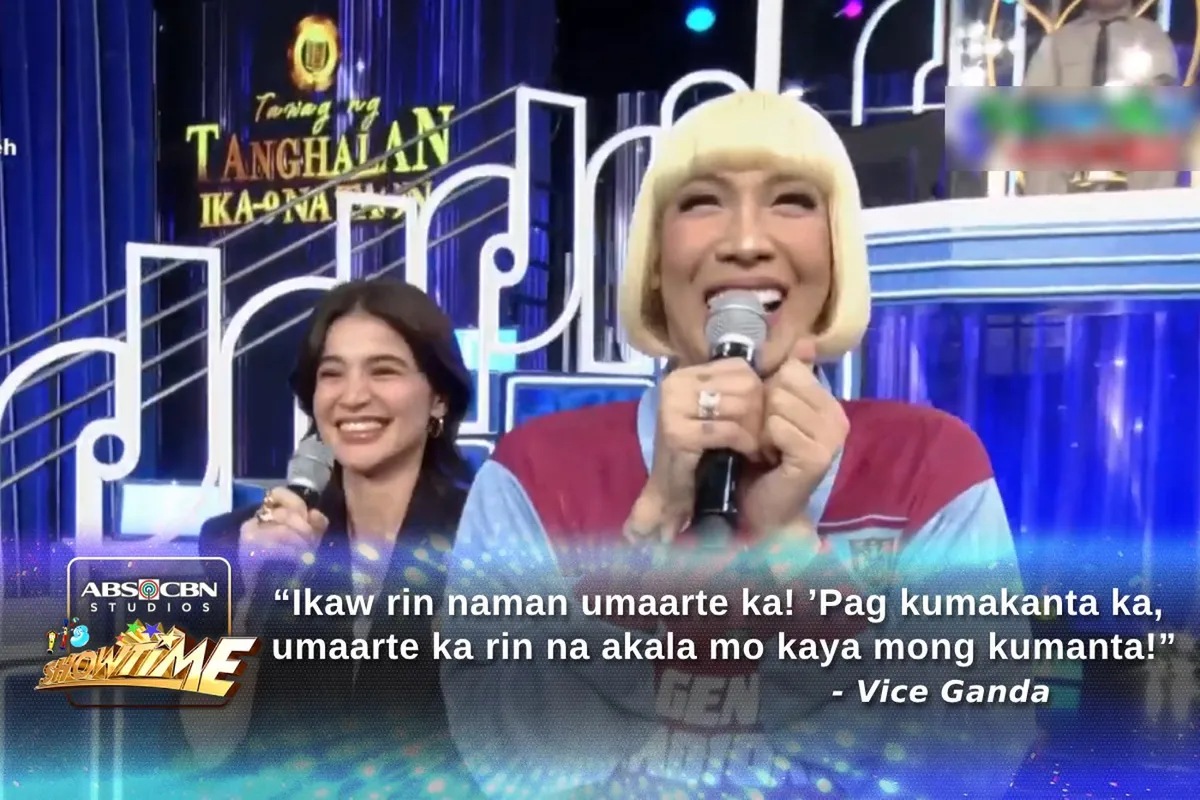 Vice Ganda, may hirit sa singing voice ni Anne | It’s Showtime | ABS ...
