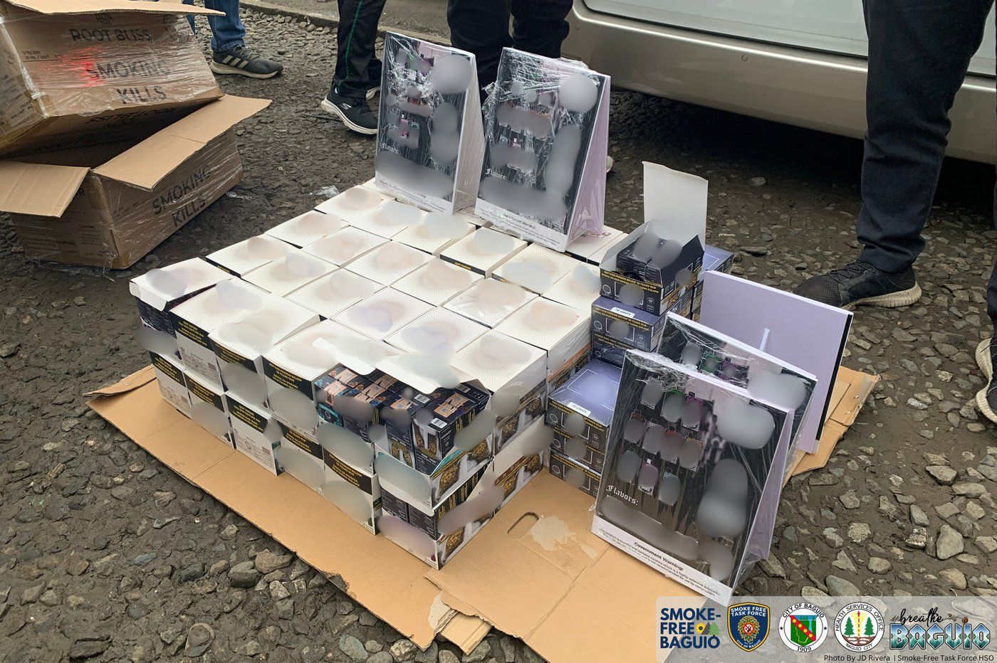 P600K halaga ng vape products nasabat mula sa online post ng sikat na ...