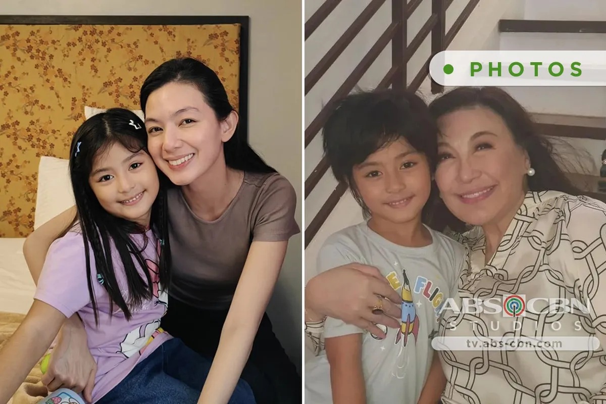 Take a look at these cute snaps of child star Zia with the cast of ...