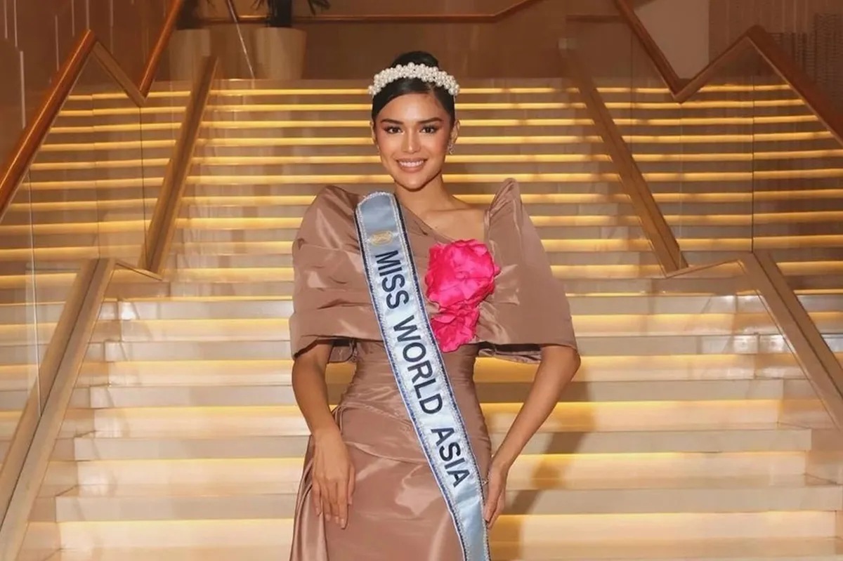 Fans, supporters cheer for Miss World Asia Krishnah Gravidez’s ...