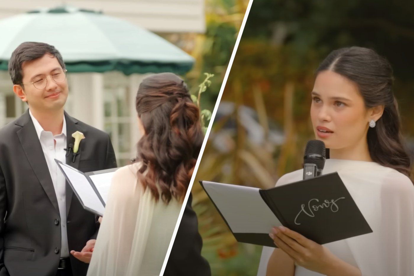 Leila Alcasid and Curtismith exchange hearfelt vows in wedding video ...