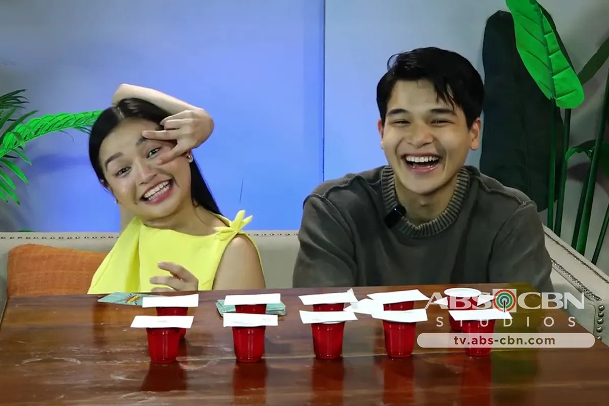 Vince can't stop laughing at Xyriel's "jeje" antics in this Bardagulan Game | ABS-CBN Entertainment