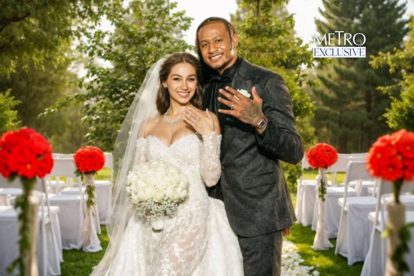 Zeinab Harake and Bobby Ray Parks Jr. Are Married! Here Are Exclusive Details About the Bride's ...