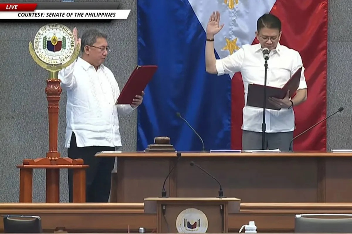 Escudero oath in Duterte impeachment trial: What happens next? | ABS ...