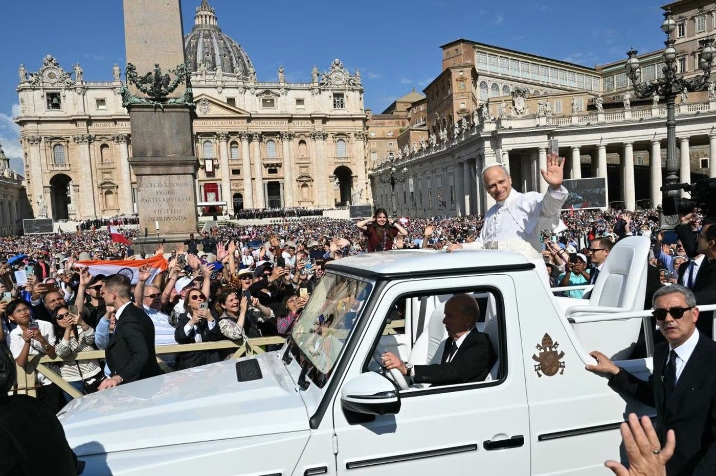 Beijing hails improving Vatican ties after Pope Leo names first Chinese ...