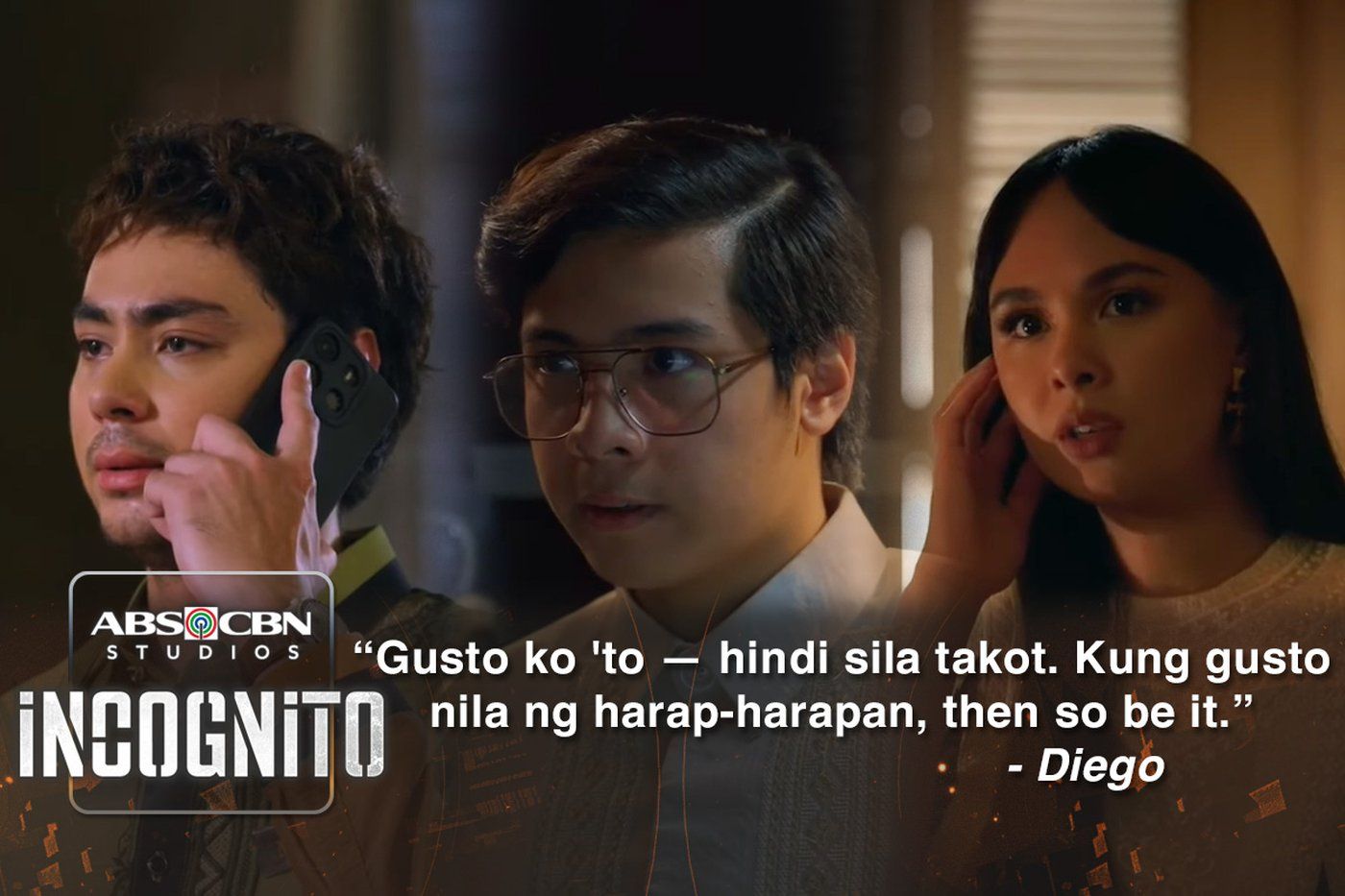 Incognito: Diego, nagkaproblema sa gitna ng misyon dahil sa grupo ni Tomas | Episode 102 | ABS ...