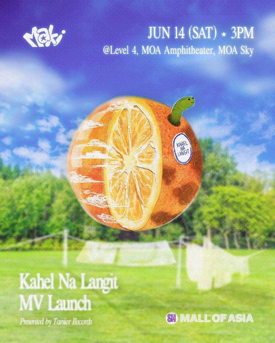 Maki to Premiere 'Kahel Na Langit' Music Video at Mall of Asia ...