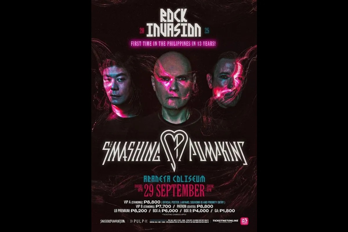 The Smashing Pumpkins Returns to Manila With Their Greatest Hits | One ...