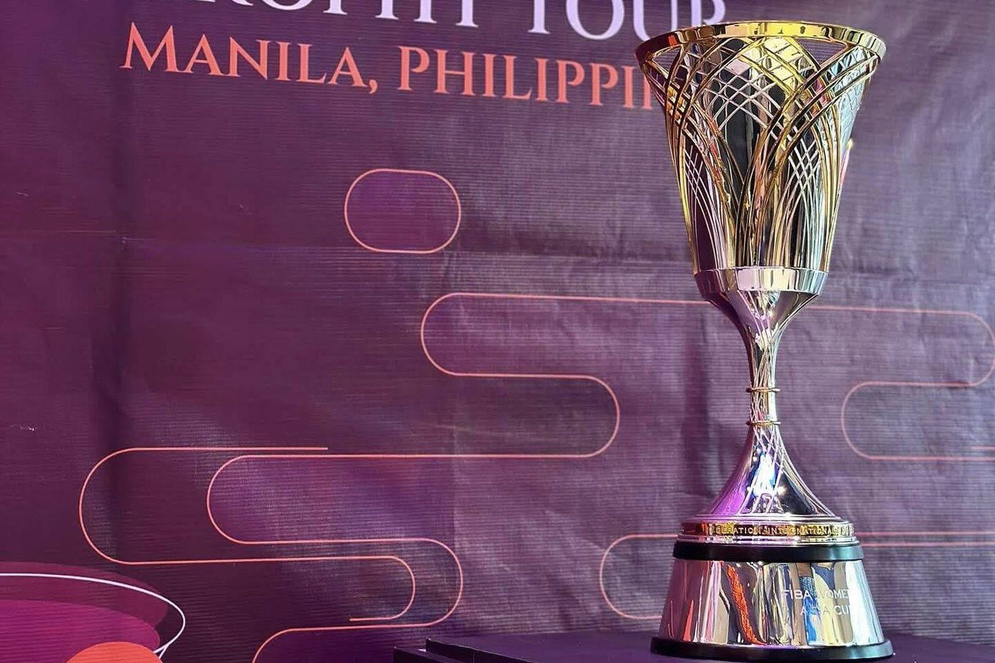 Pinoy fans to get closer look at FIBA Women's Asia Cup trophy | ABS-CBN ...