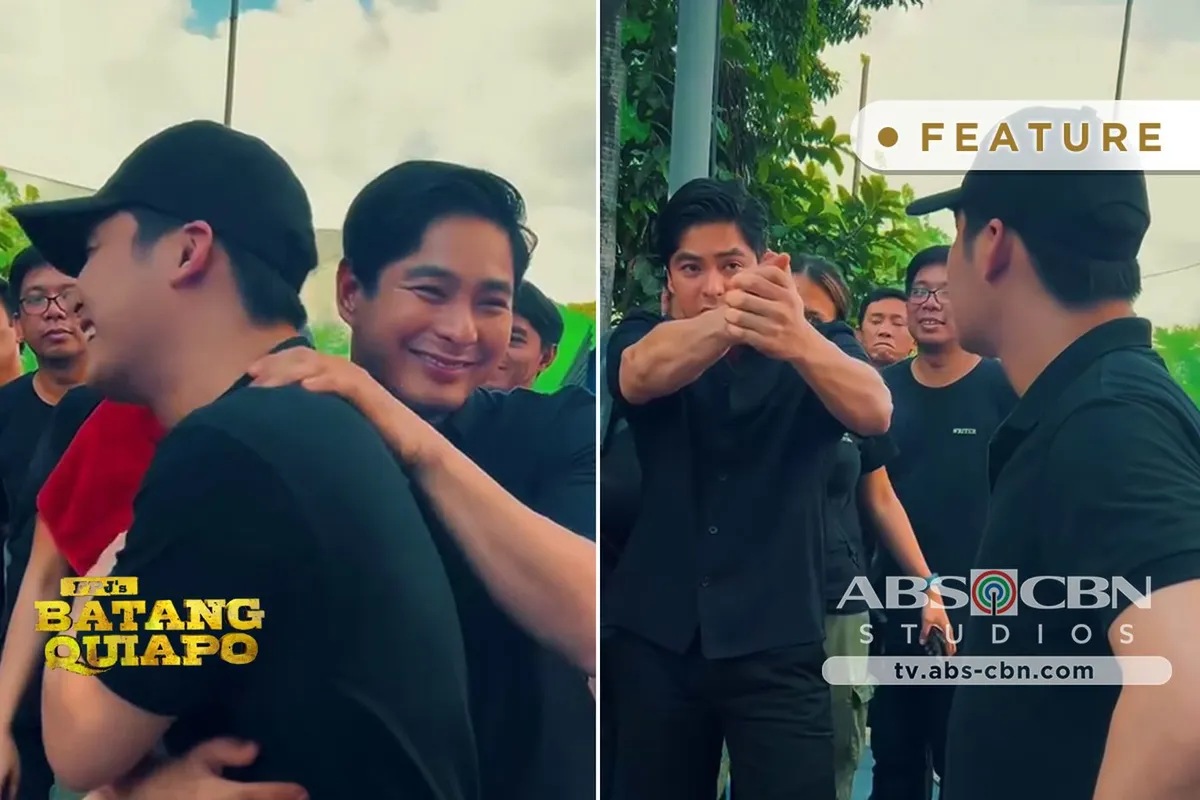 BTS: Coco gets hands-on guiding McCoy and co-stars in recent “FPJ’s Batang Quiapo” episode | ABS ...