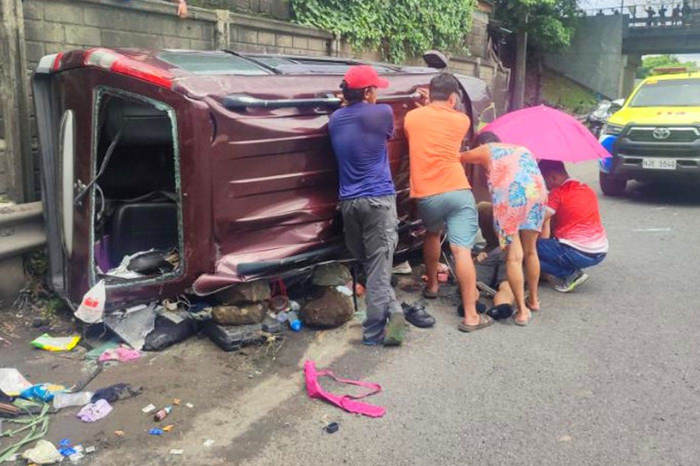 Grandpa who died in NLEX Marilao incident saved 2-year-old | ABS-CBN News