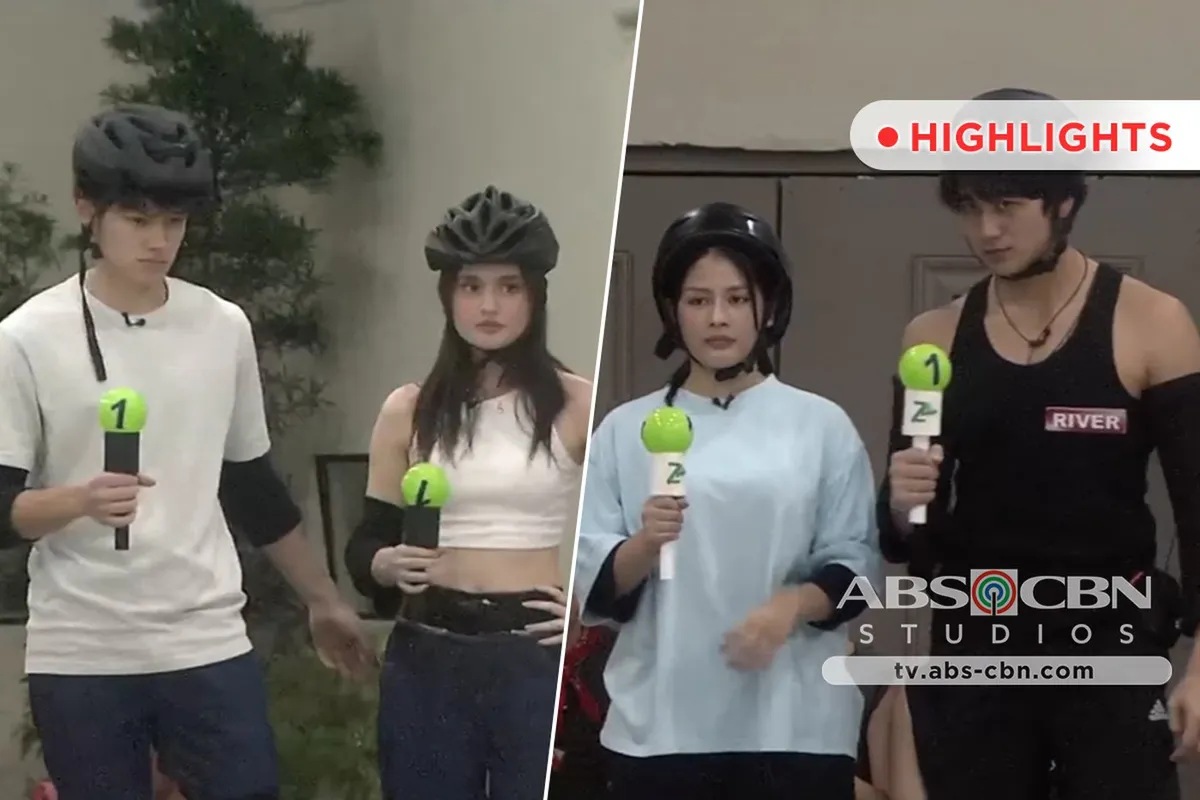 Day 103: AZ-River vs Josh-Kira sa 15th weekly task! | PBB Collab | ABS ...