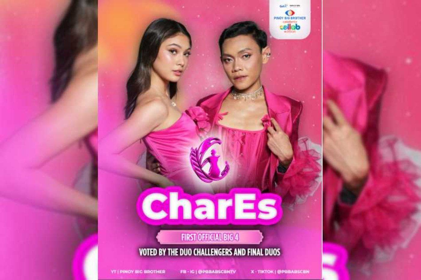 Charlie Fleming, Esnyr Ranollo named first duo to make it to PBB Collab Big 4 | ABS-CBN ...