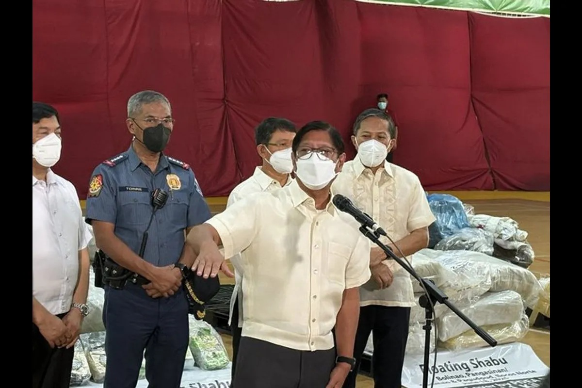 Marcos orders swift, transparent disposal of ‘floating shabu’ | ABS-CBN ...