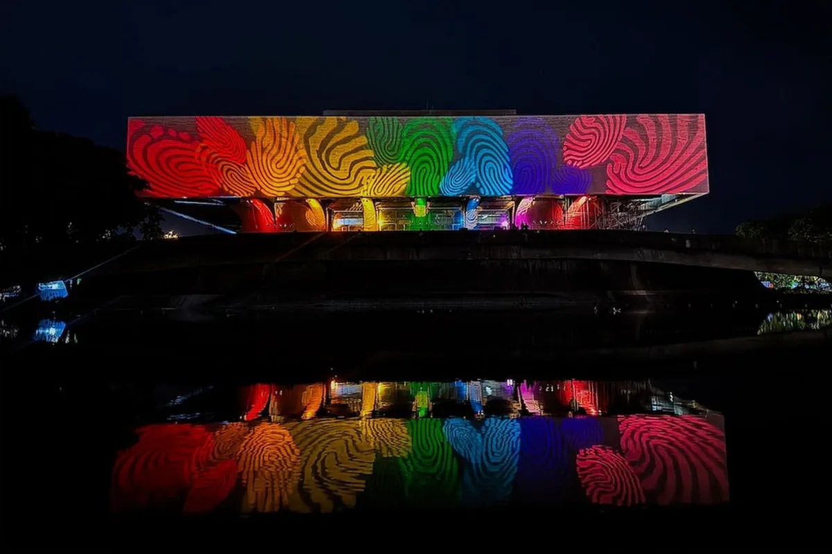 CCP lights up facade for Pride Month | ABS-CBN Lifestyle