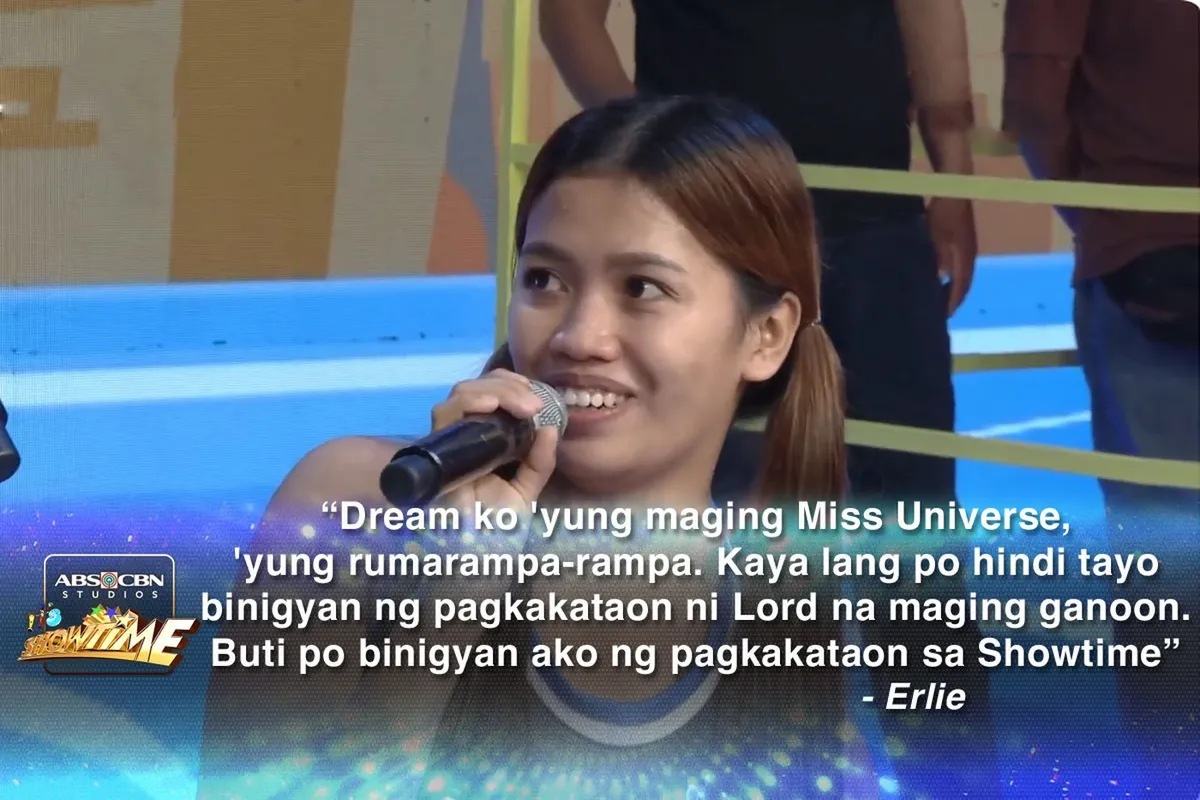 Erlie, pinangarap noon na maging MUSE | It’s Showtime | ABS-CBN ...
