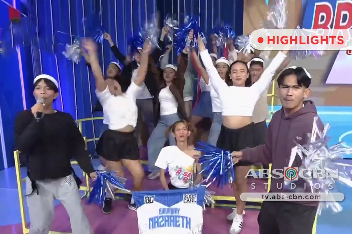Barangay Nazareth, may pasabog na cheer sa Breaking Muse | It’s Showtime | ABS-CBN Entertainment