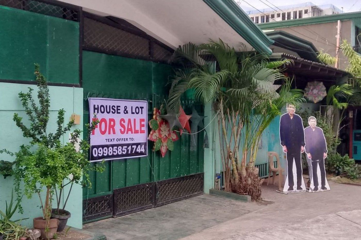 'For Sale' tarp on Duterte private home in Davao City taken down | ABS ...
